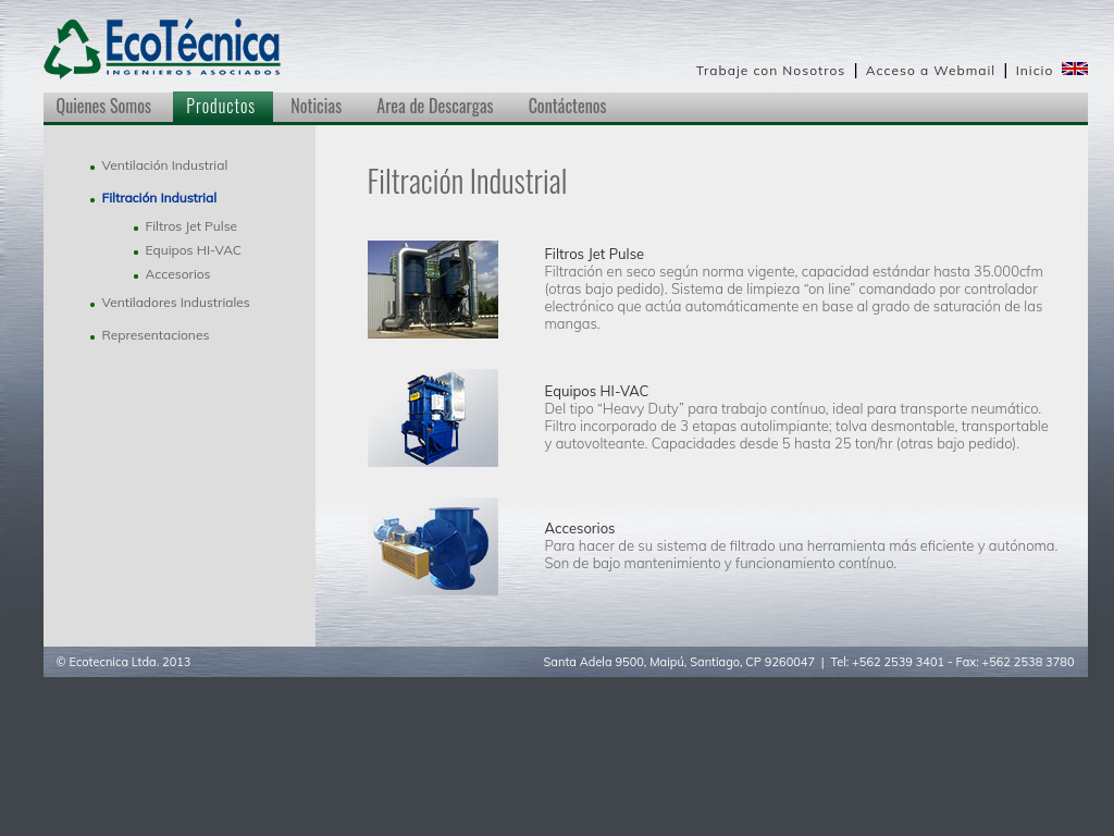 Ecotécnica-filtros-jet-pulse-en-chile | Marketing Positivo