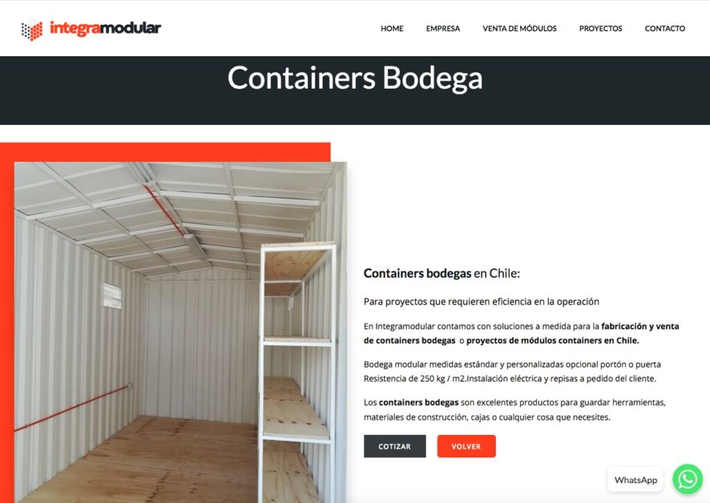 integramodular-venta-de-bodegas-container-en-chile | Marketing Positivo