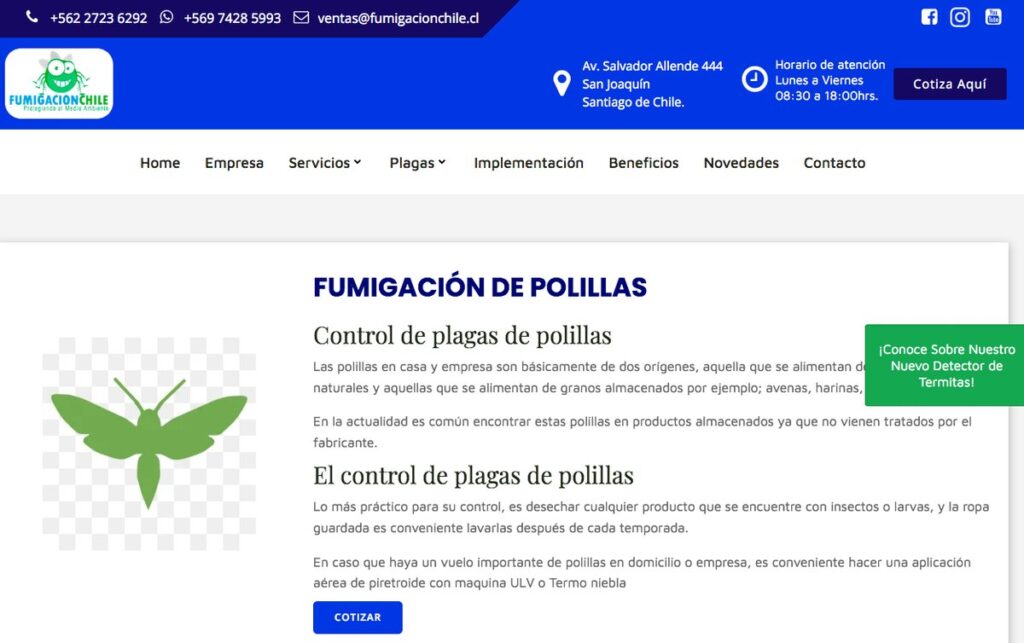 Control de palomas en Chile, qué es y que empresa realiza el servicio ...